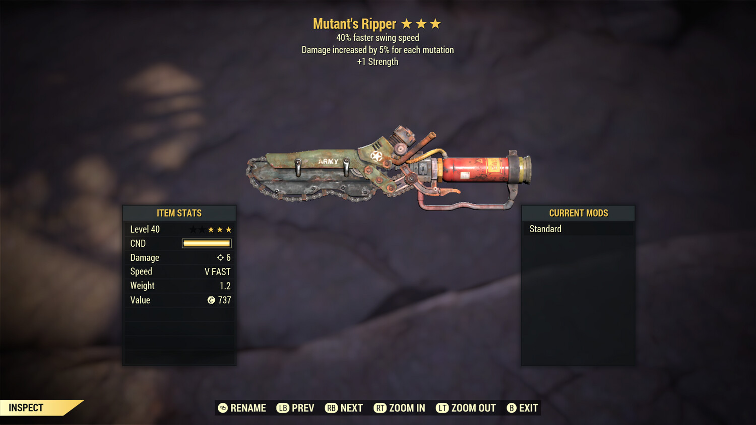 Legacy Mutant 1S/SS Ripper