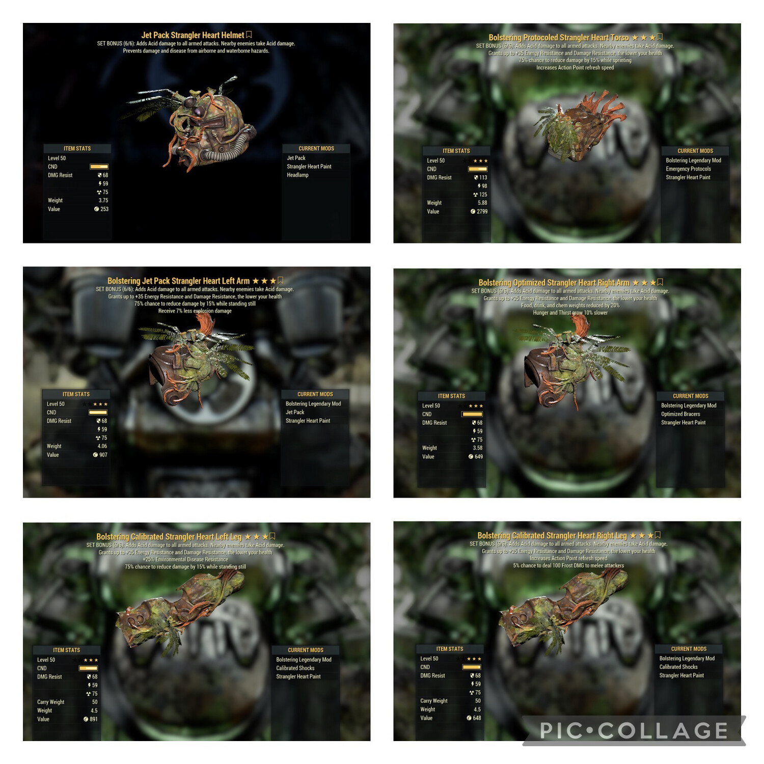 Bolstering Strangler Heart set!