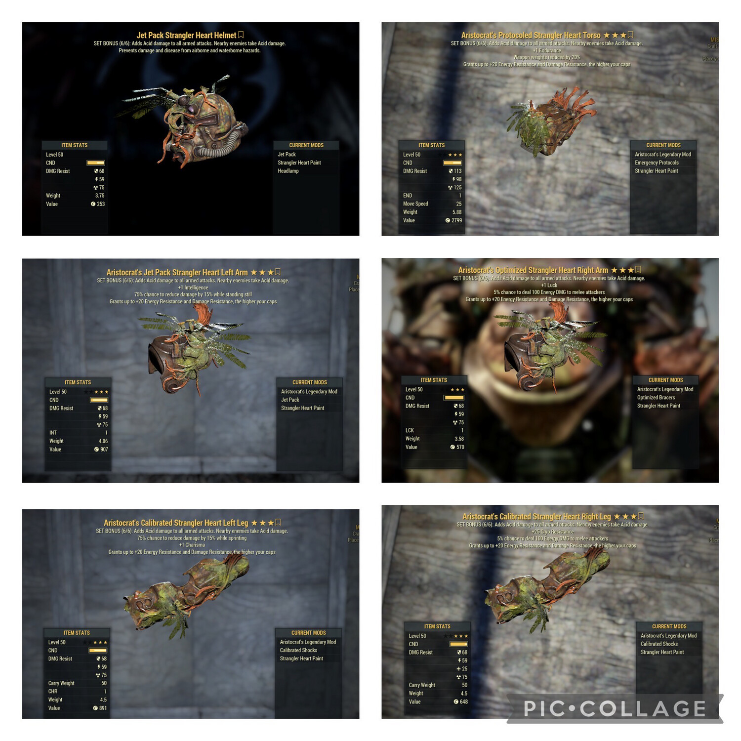 Aristocrat Strangler Heart Set