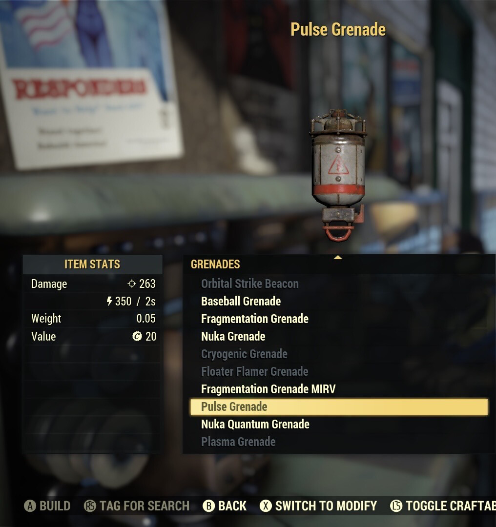 Pulse Grenade X100
