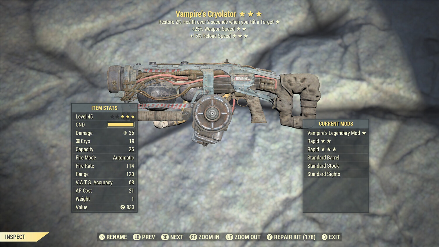 Vampire 25/15r Cryolator