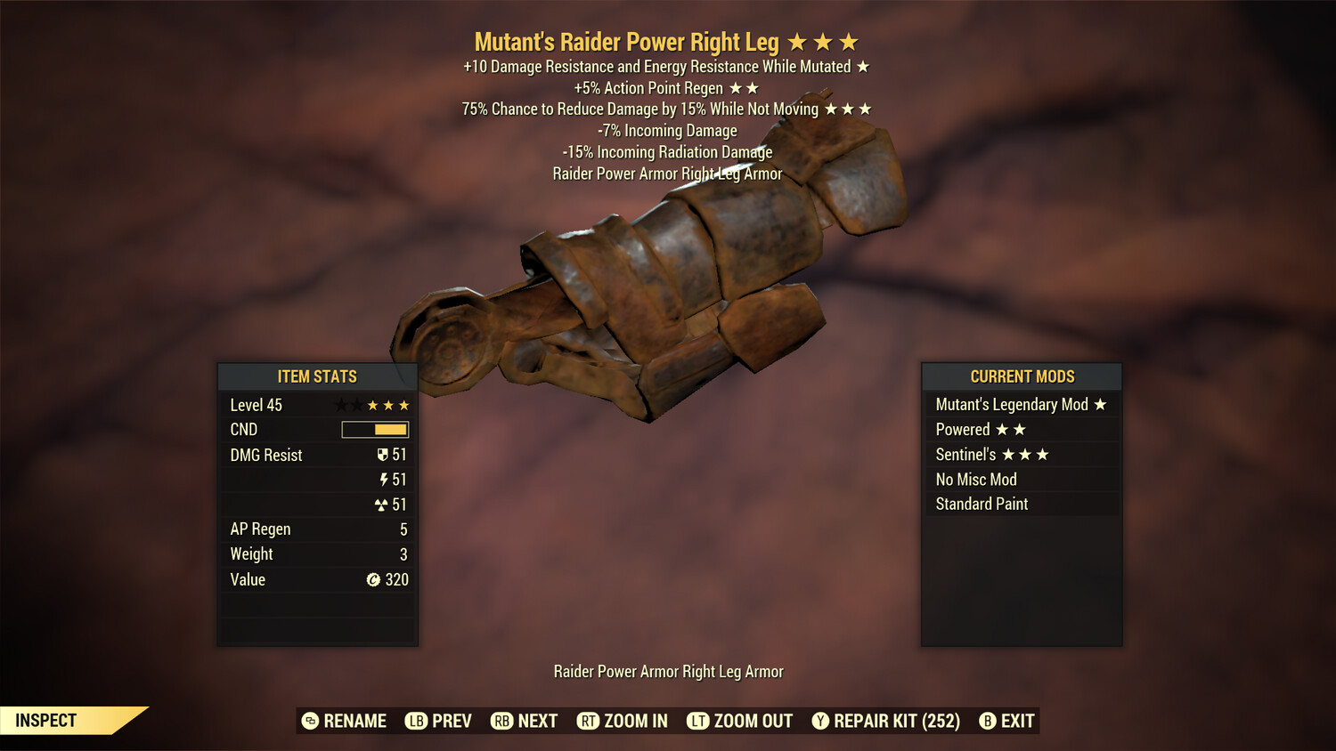 Mutants AP Sentinel Raider RL