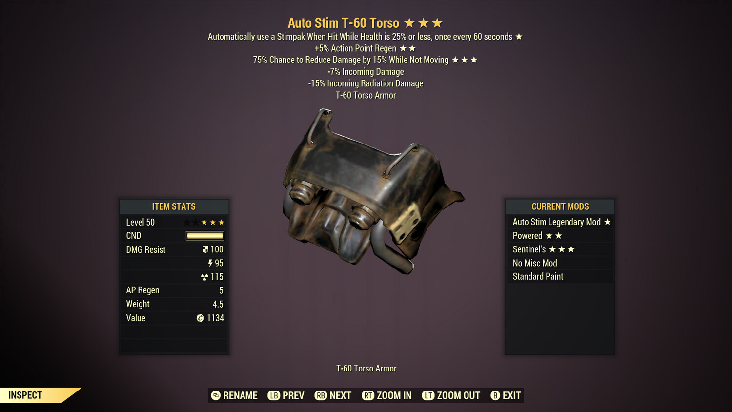 Auto Stim AP Sentinel T60 Torso