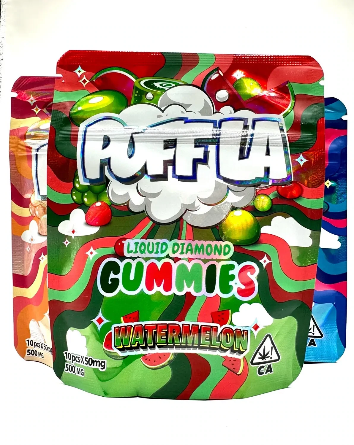 Puff LA Liquid Diamond Gummies (10pc x 50mg | 500mg)