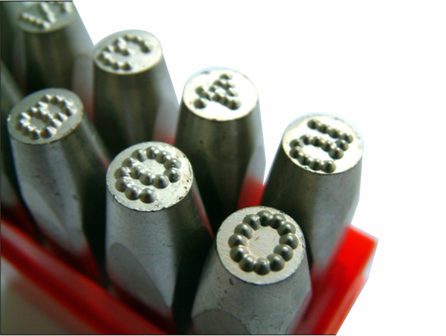 PRYOR Dot Stress Steel Hand Stamps