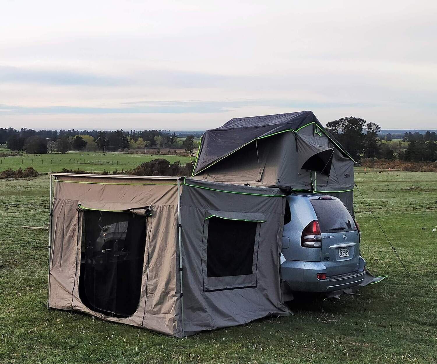 2.5m Wall Set / Tent for Square Awning | Perfect Pitched Rooftop Tents
