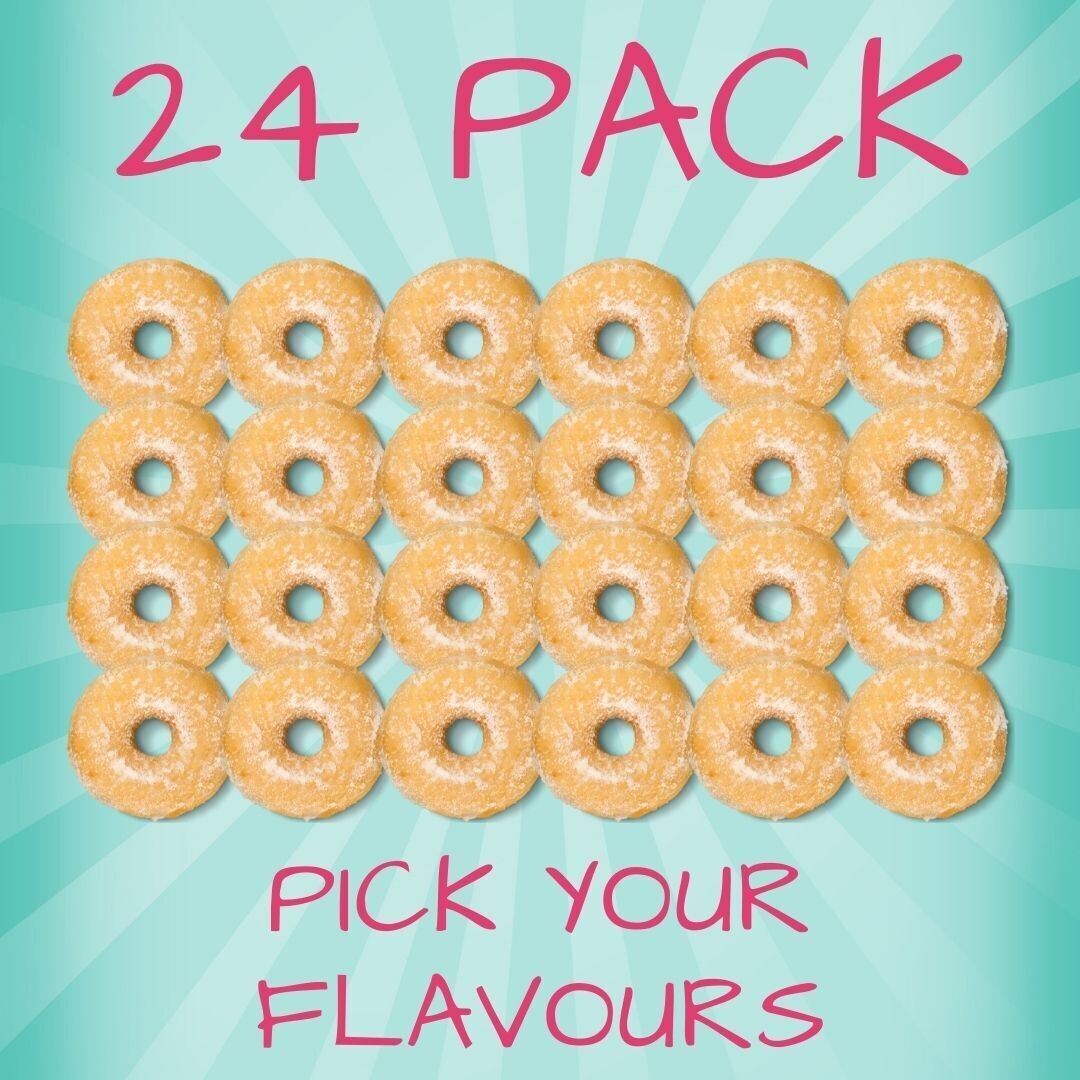 24 Pack Dounts - Your Pick | OMG Donuts Darling Downs