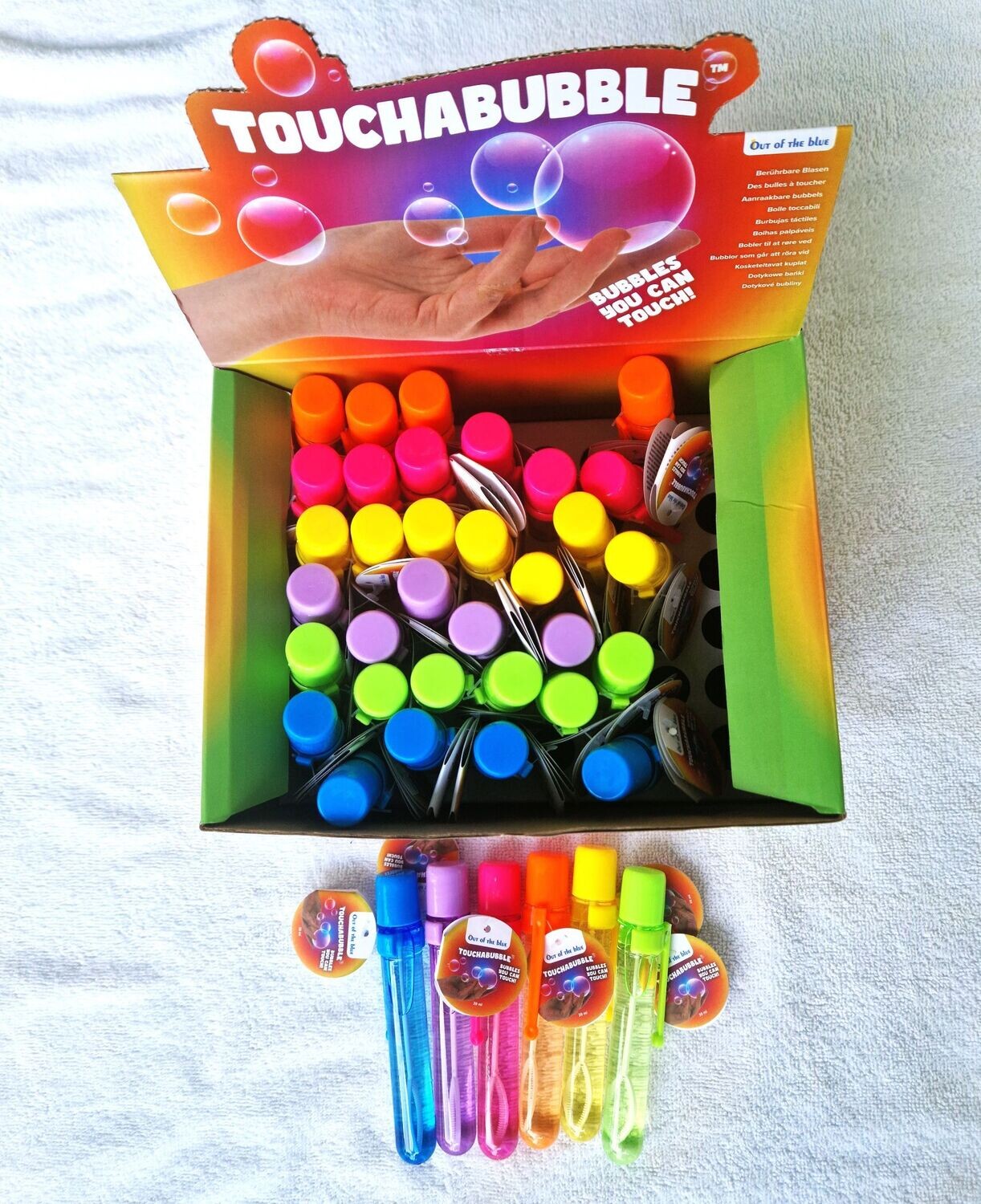 D3) Touchable bubbles, Seifenblasen zum Angreifen! - Shop - Giant soap ...