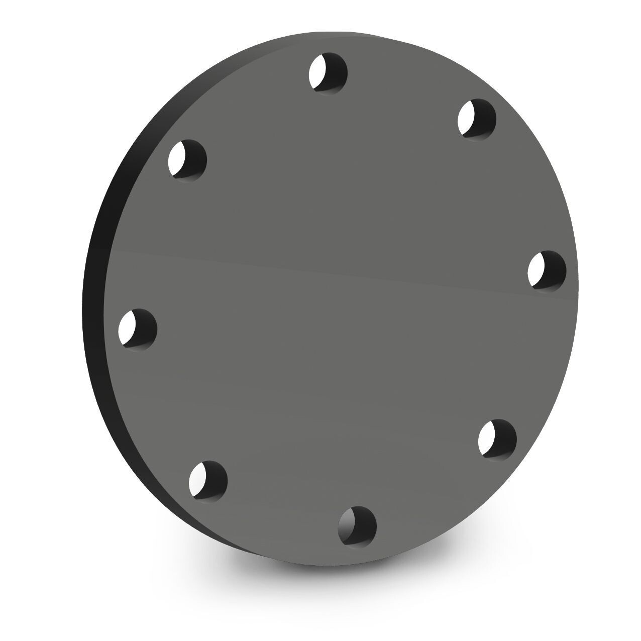 8" PVC-U Flat Profile Blanking Plate ASA 150