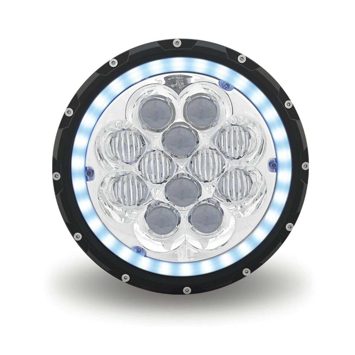 Round LED Headlight | Shop - Chrome Country