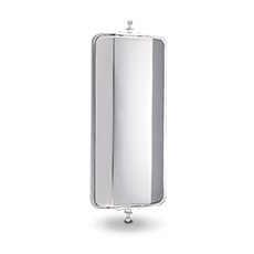 Rig Tough 7" x 16" Stainless Steel Non-Heated West Coast Mirror | Shop ...