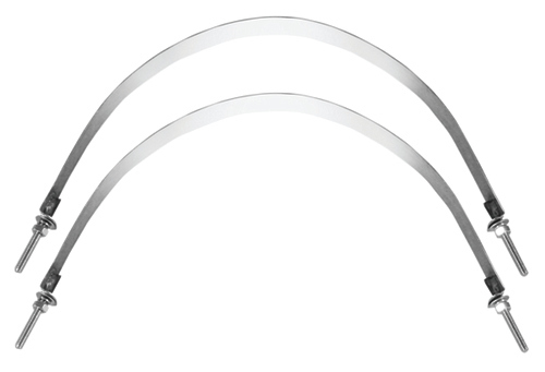 Rig Tough 27.95" Stainless Steel Air Tank Straps (Set of 2) | Shop for ...