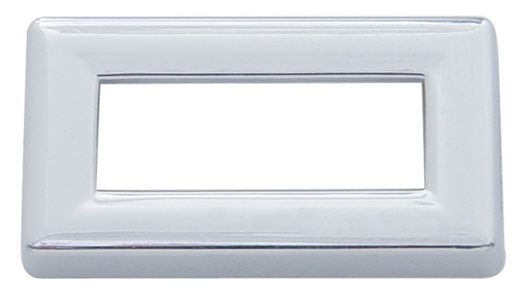 United Pacific Chrome Plastic Toggle Switch Label Cover for Early ...