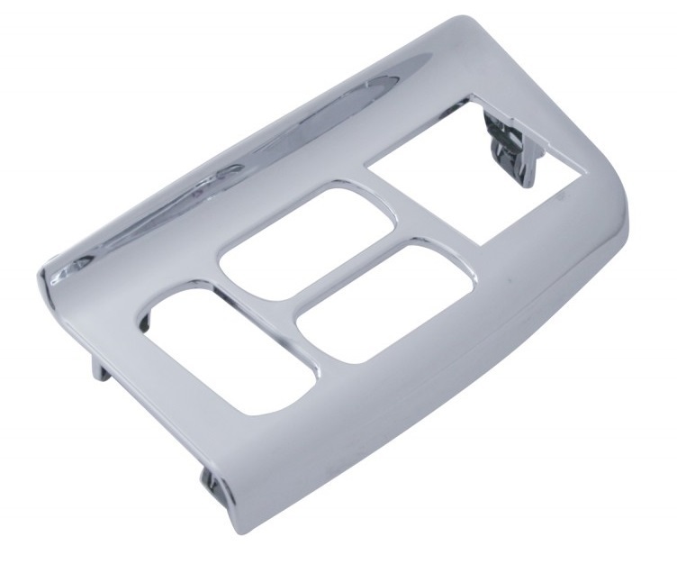 United Pacific Chrome Window Switch Panel Trim for '99-'10 Peterbilt ...