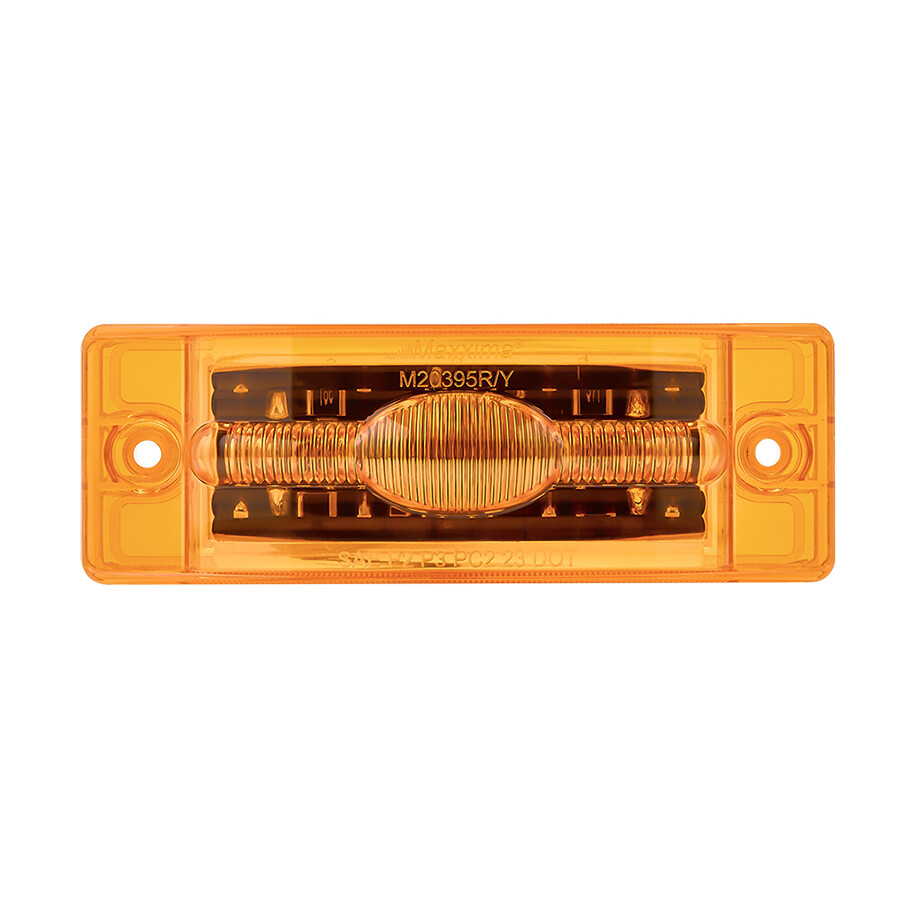Maxxima 2" x 6" Super Bright Amber LED Combination Clearance Marker ...