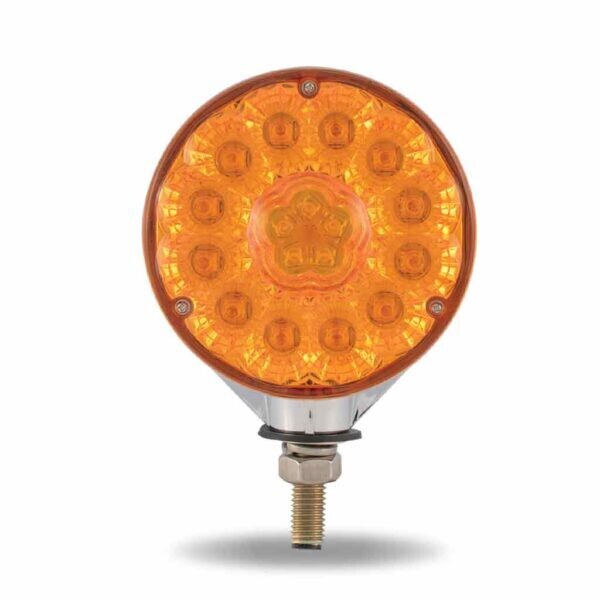 Trux Accessories Round Amber/Red Turn Signal & Marker Super Diode LED ...