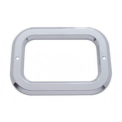 Rectangular Light Plastic Bezels w/o Visor for Grommet Mounted Lights ...