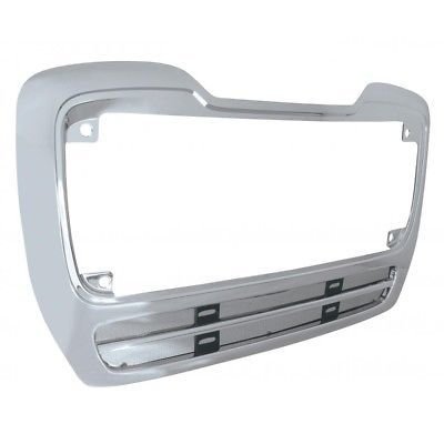United Pacific Chrome Grille Surround w/ Bug Screen for Freightliner M2 ...