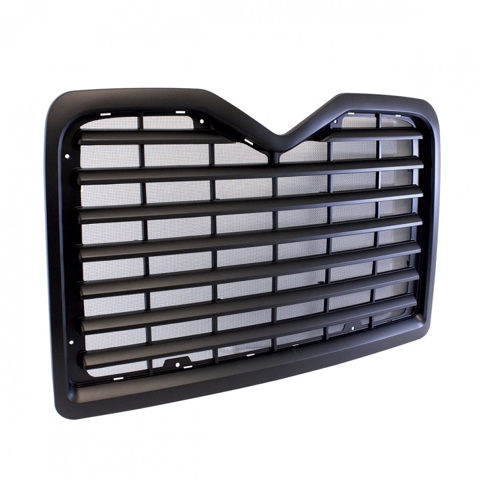 United Pacific Black Grille w/ Bug Screen for '04-'17 Mack Pinnacle CX ...