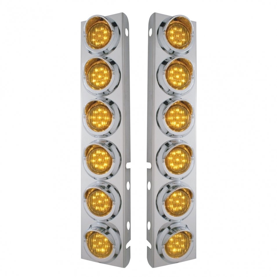 Peterbilt Air Cleaner LED Light Panels - Chrome Country | Shop | Chrome ...