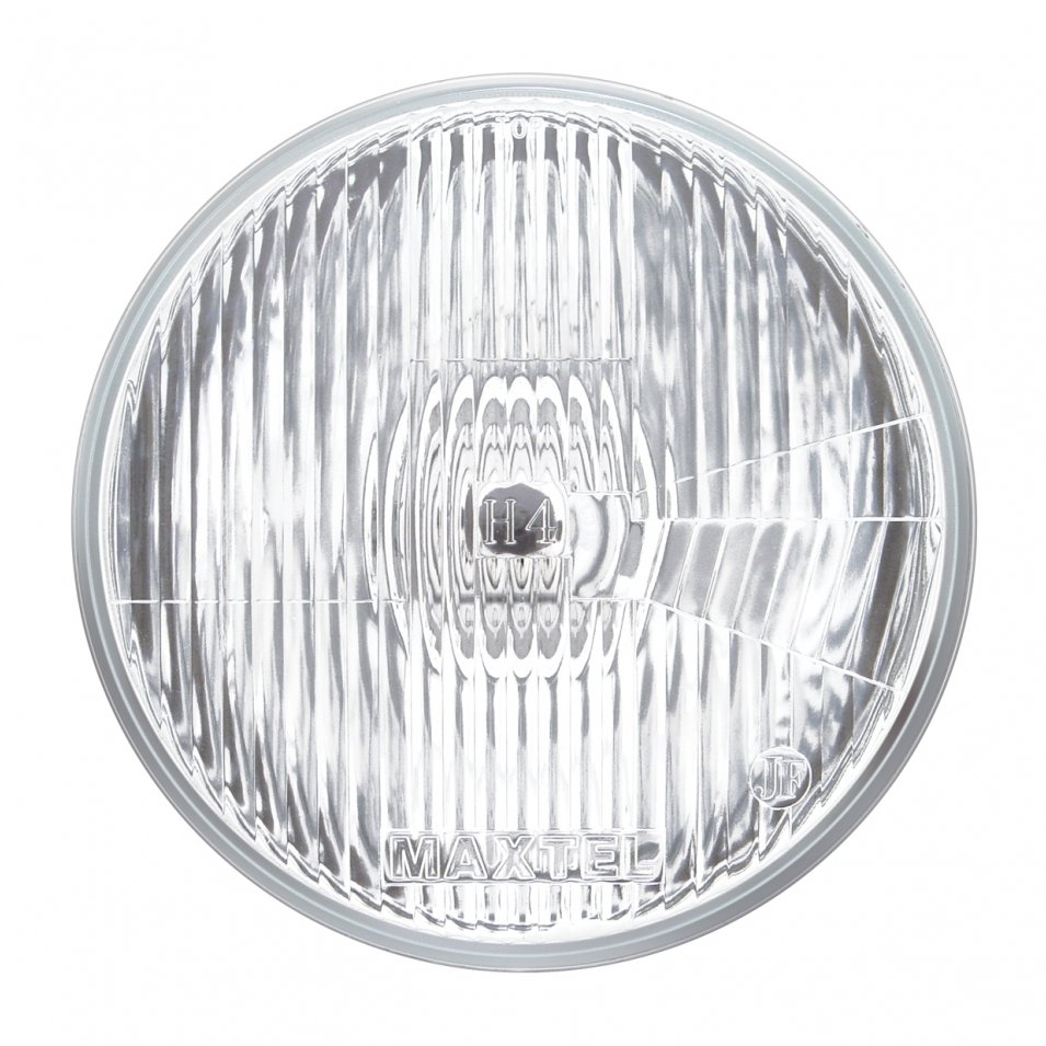 United Pacific 7" Ultralit Headlight w/ Replaceable H4 Halogen Bulb ...
