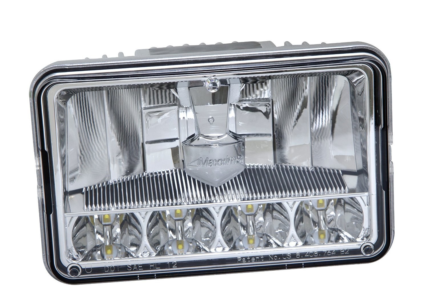 Maxxima 4" x 6" Rectangular Low Beam LED Headlight | Shop for Truck ...