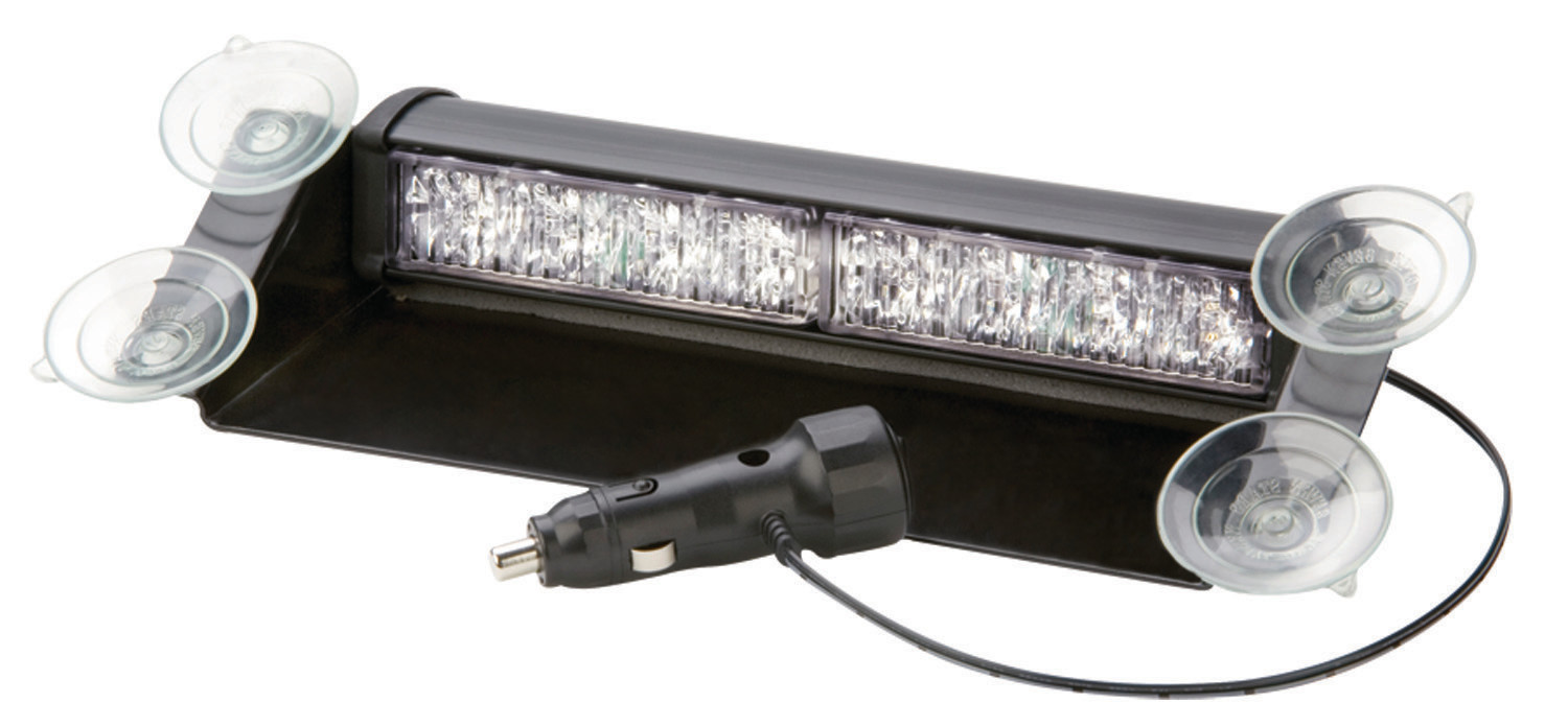 ECCO Grille, Deck, Dash, or Window Mount Twin Strobe Directional LED ...