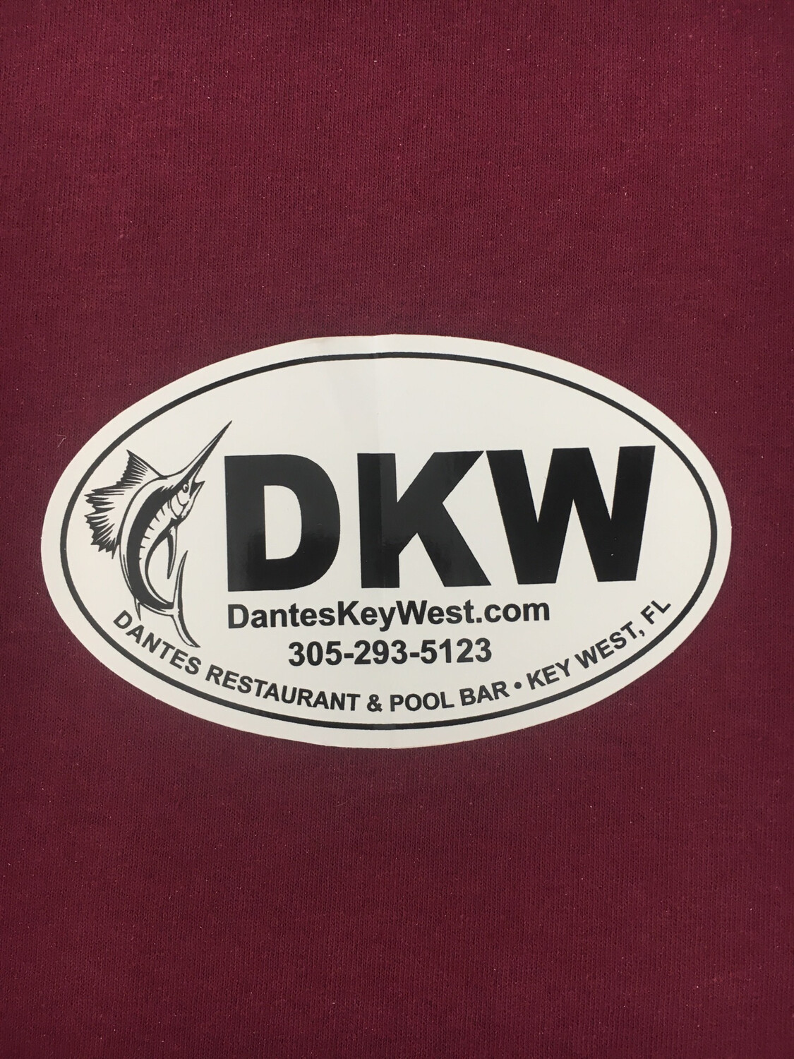 Bumper Sticker – Shop Online – Dante's Key West Pool Bar & Restaurant