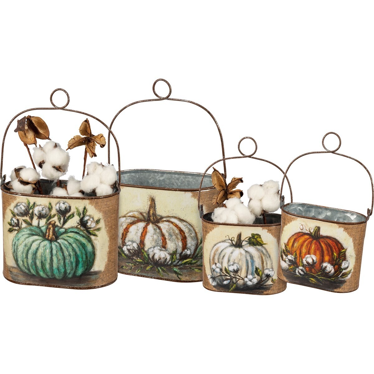 TK011 Tin Buckets | Timeless Charm