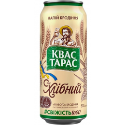 Kvas Taras Traditional Can 16.9 oz (500ml)