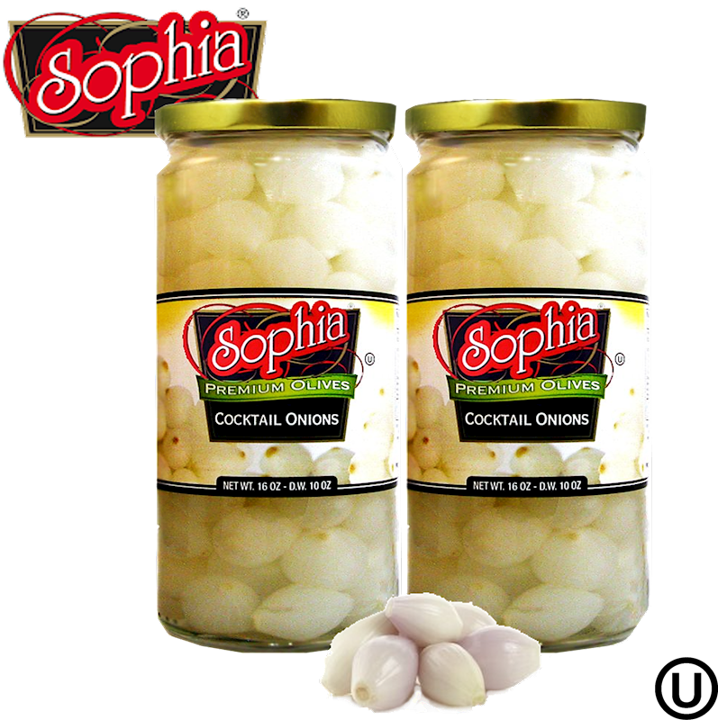 Sophia Premium Cocktail Onions 13 oz (369g)