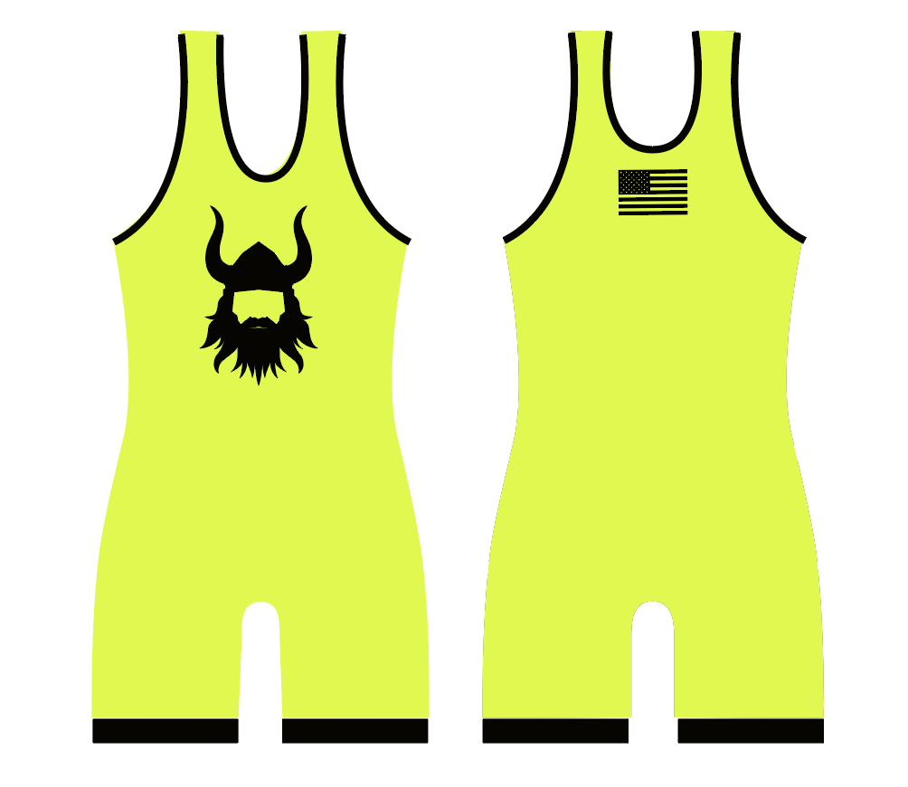 Neon Yellow Singlet Womens