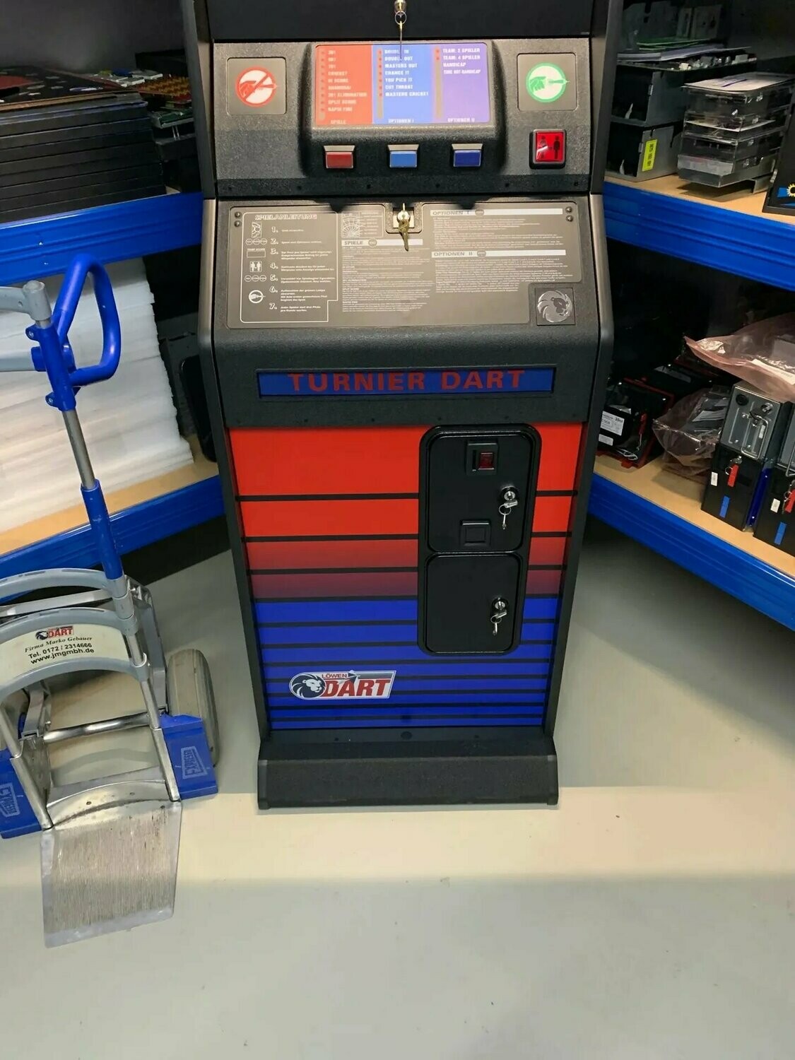 Original Löwen Dart Folie HB8 neues Design für Unterteil