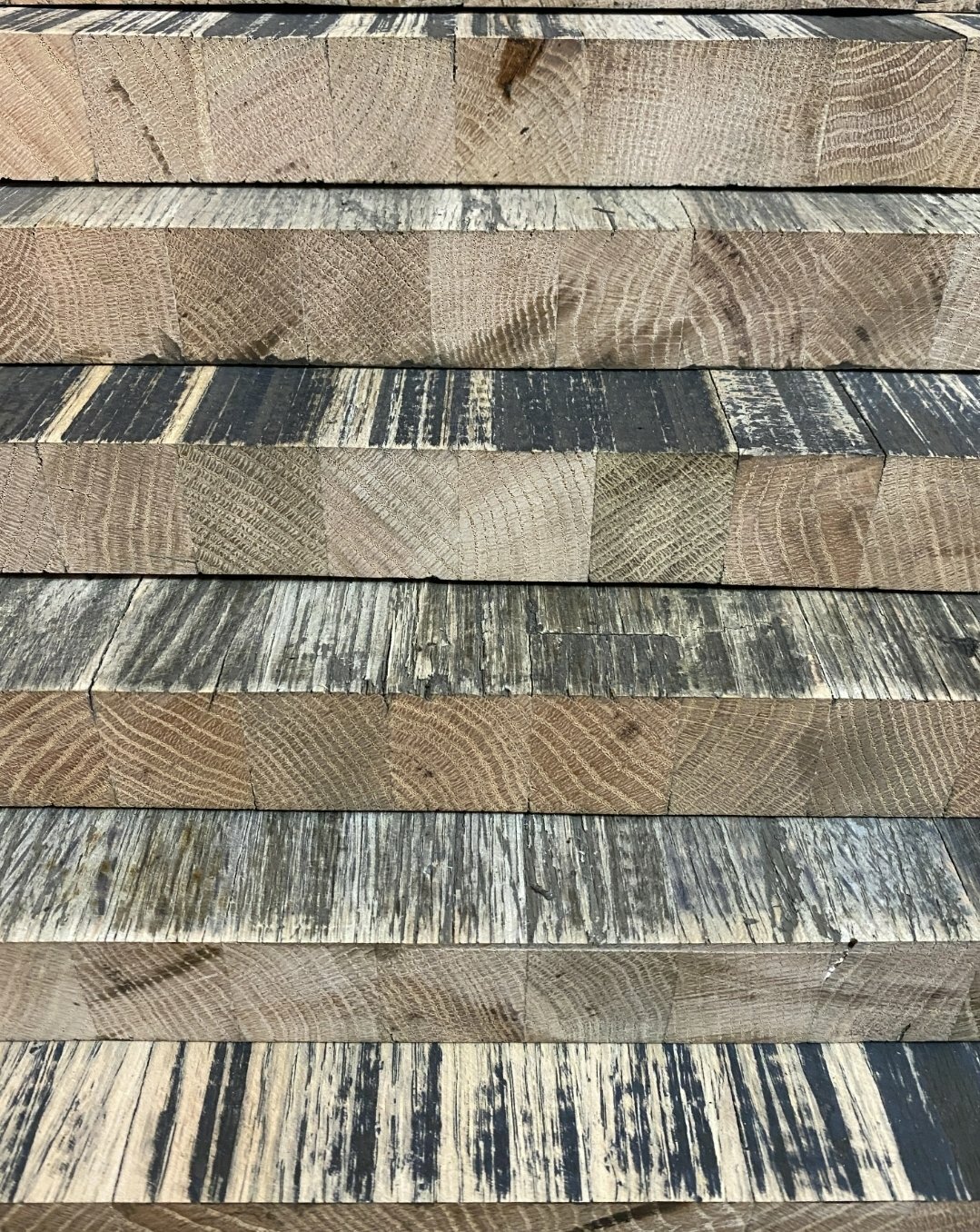 Reclaimed Butcher Block Cargo Flooring