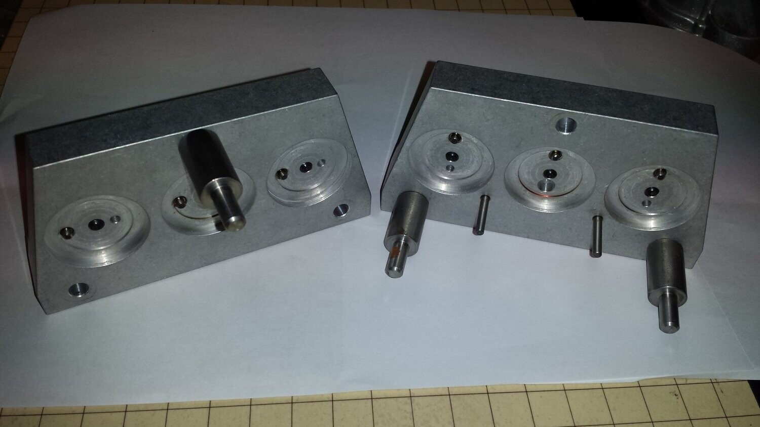 QUARTERING BLOCK TOOL, for 6-wheel HUDSON, K5 and PACIFIC steam drivers