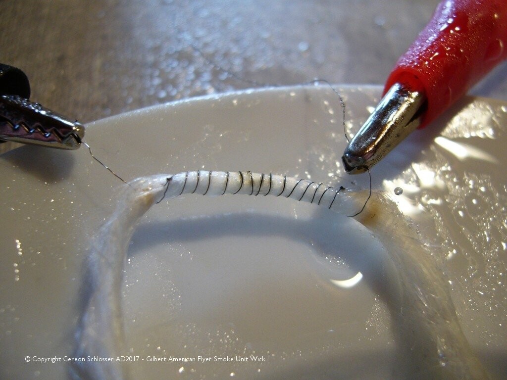 SMOKE-WICK ; pre-wound wick