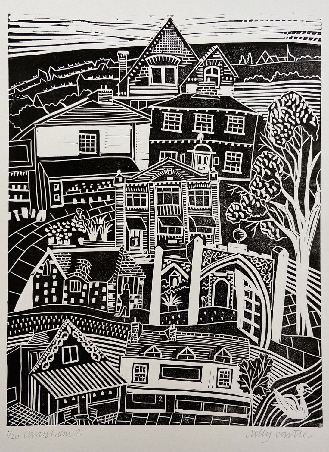 Caversham 2 by Sally Castle - For Sale - Japanese Woodblock Prints