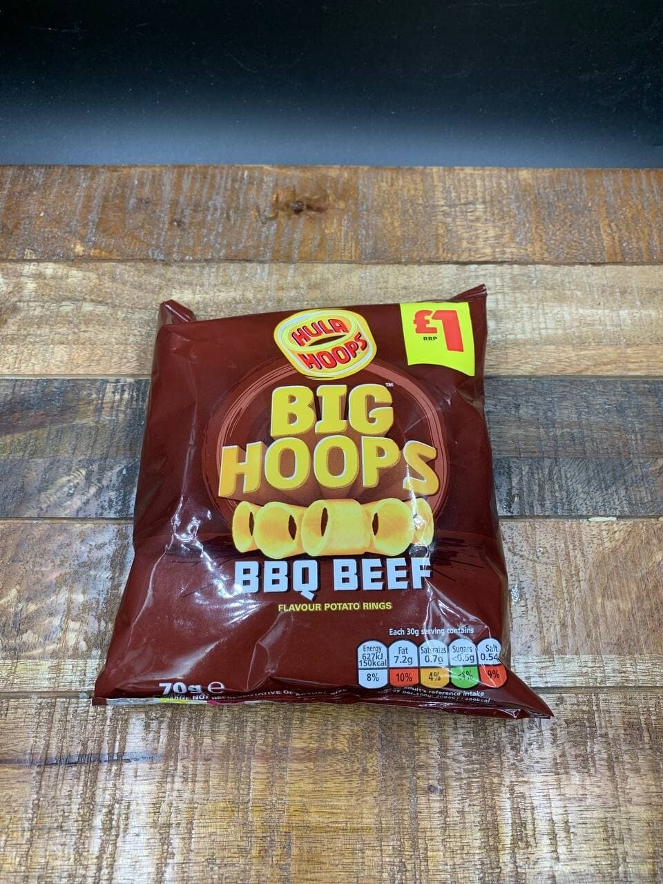 Hula Hoops Big Hoops BBQ Beef 70g