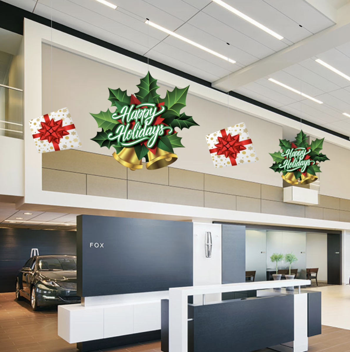 Hanging Coroplast Signs