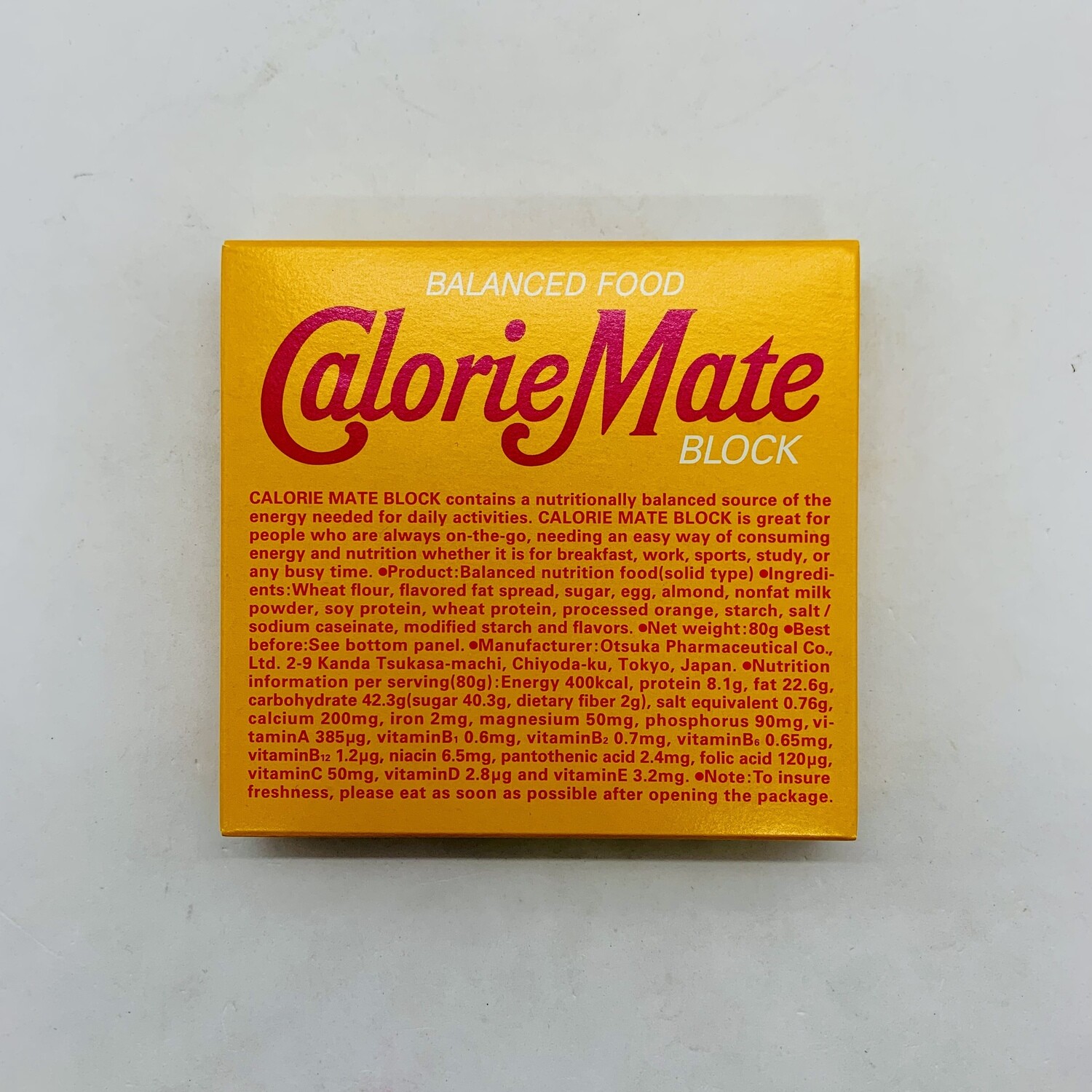 Calorie Mate Maple