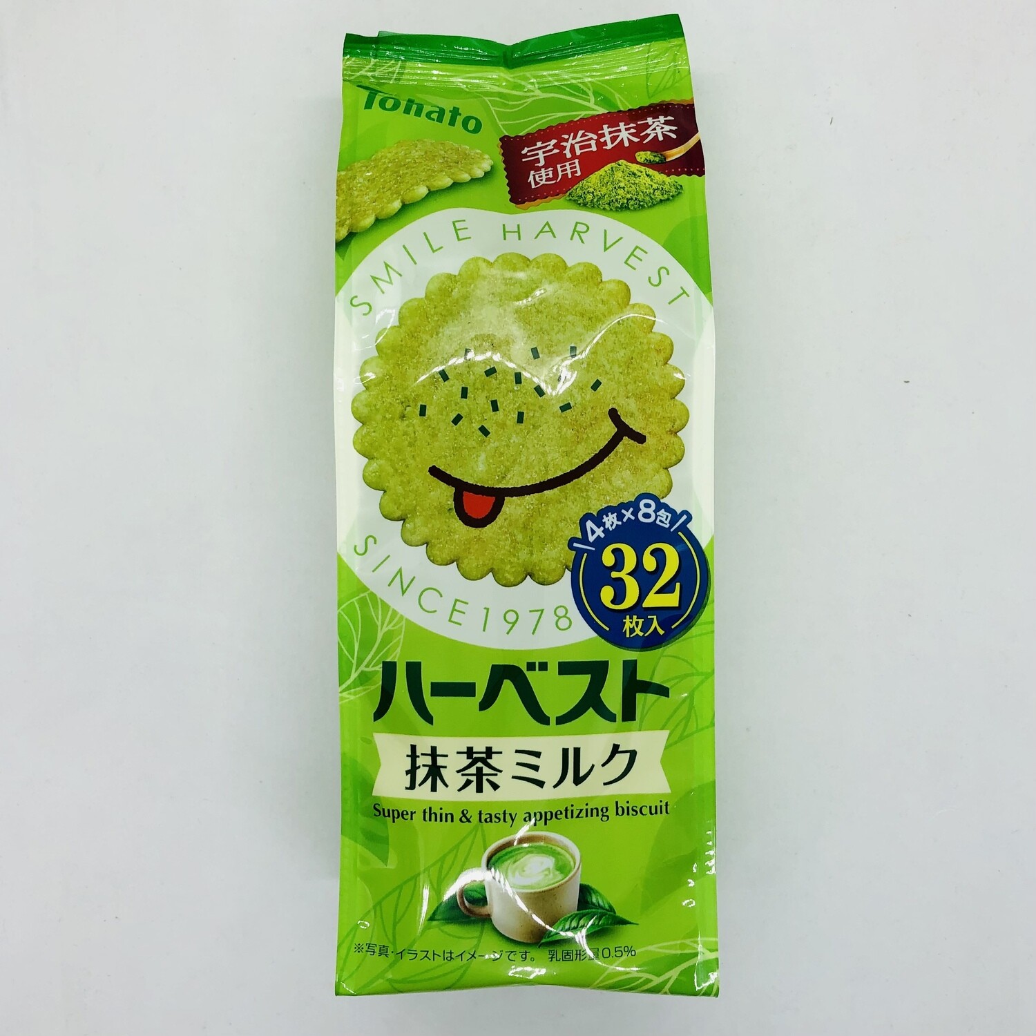 Tohato Harvest Matcha Milk