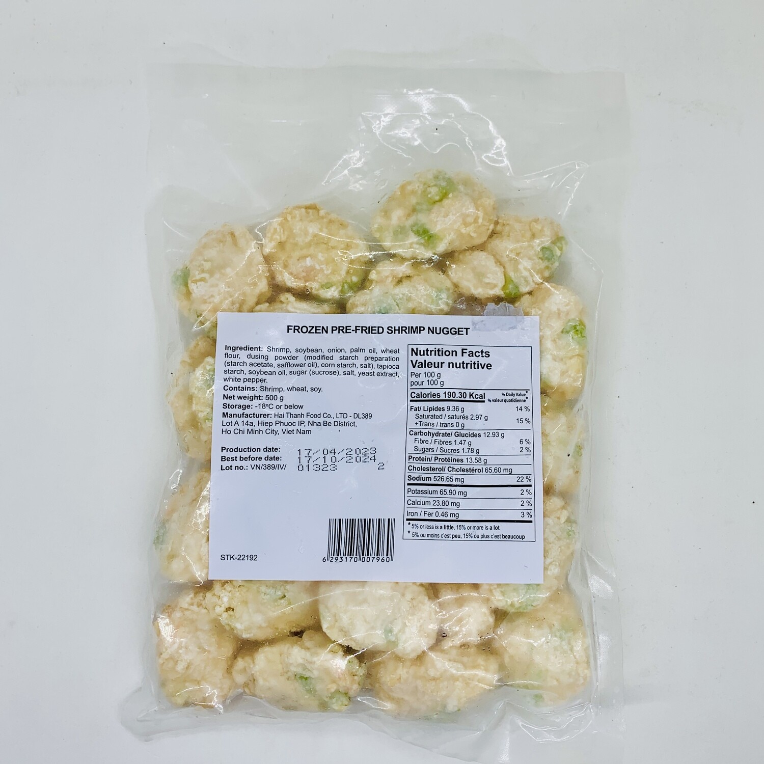 Shrimp Nugget Pre-Fried