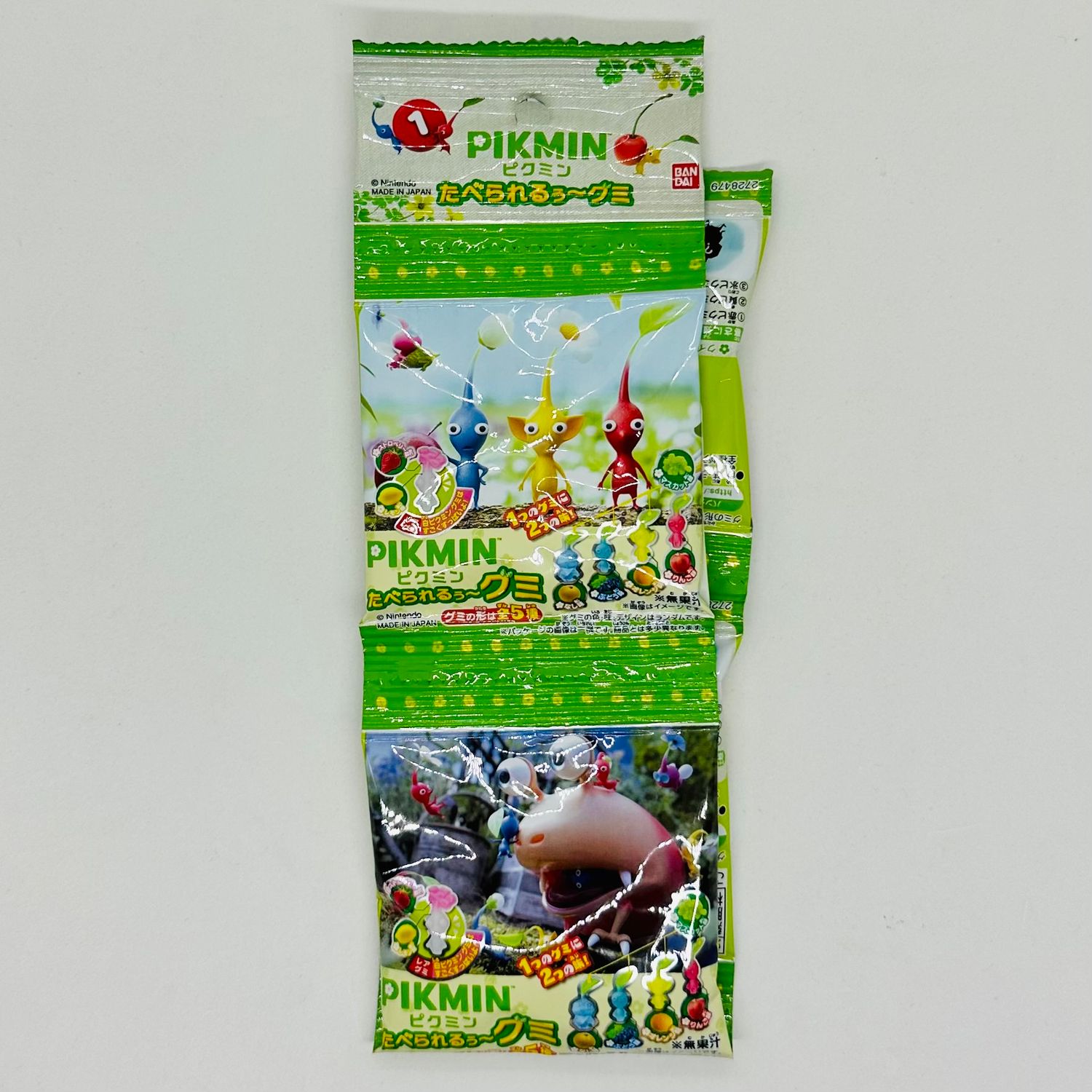 Bandai Pikmin Gummy 4p
