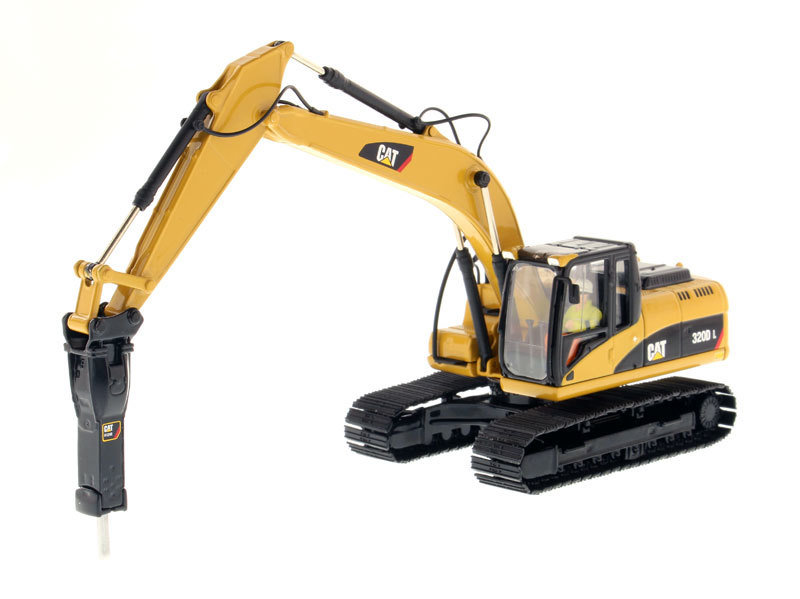 CAT 320D L HYDRAULIC EXCAVATOR WITH HUMMER