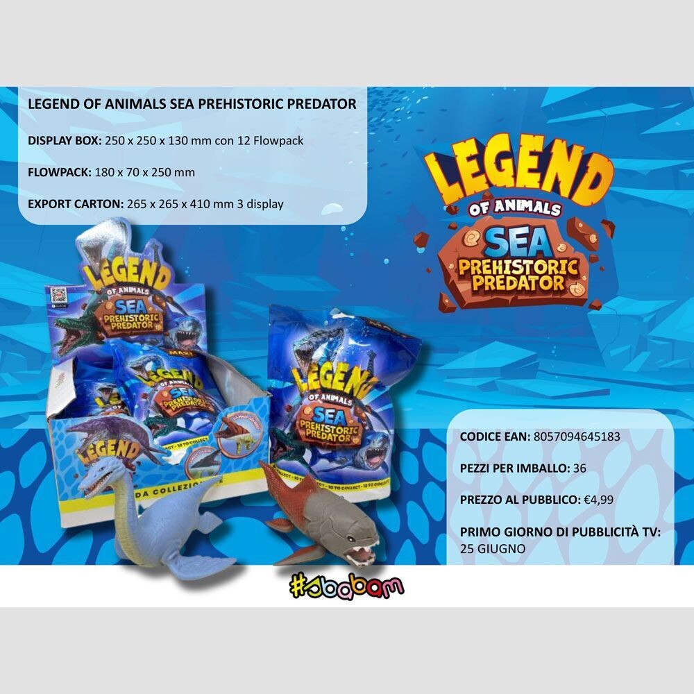 Legend of Animals - Sea Prehistoric Predator - I.D.E.A.