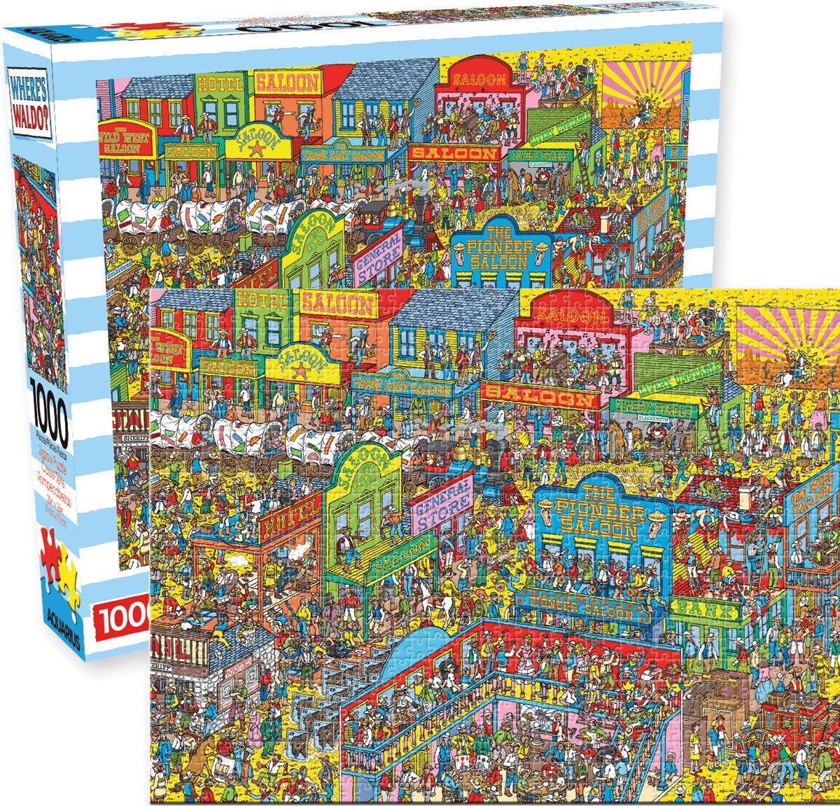 Where's Waldo Wild West 1000 Pc
