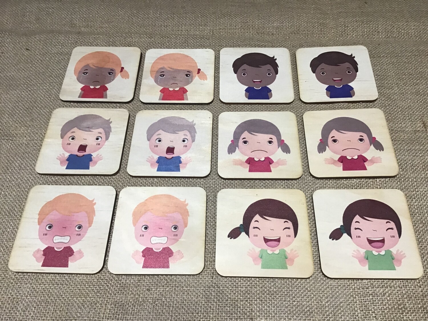 Emotions Memory Game