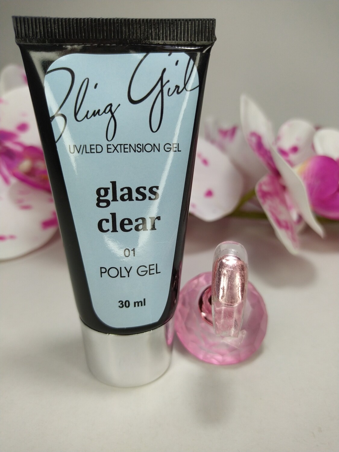 Bling Girl Polygel 30ml - 01 Glass Clear