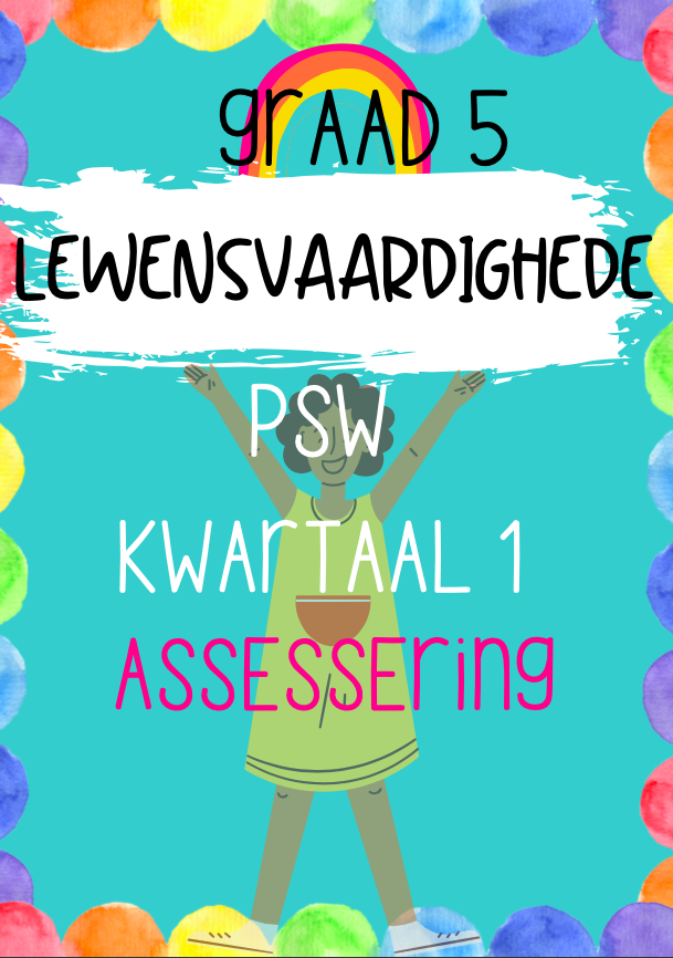 Graad 5 PSW (LV) kwartaal 1 assessering (2022)