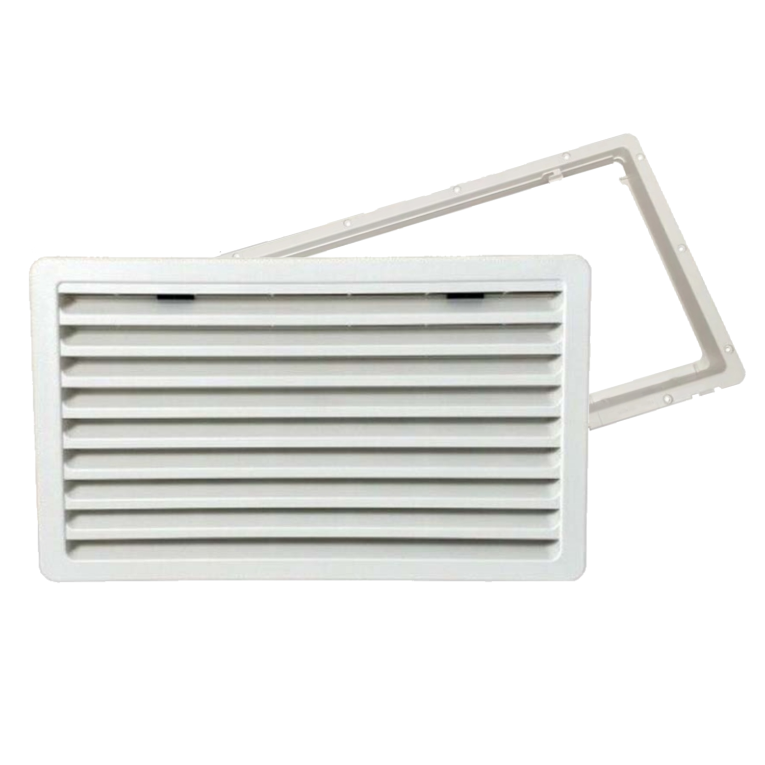 THETFORD Fridge Vent White with Frame 630415
